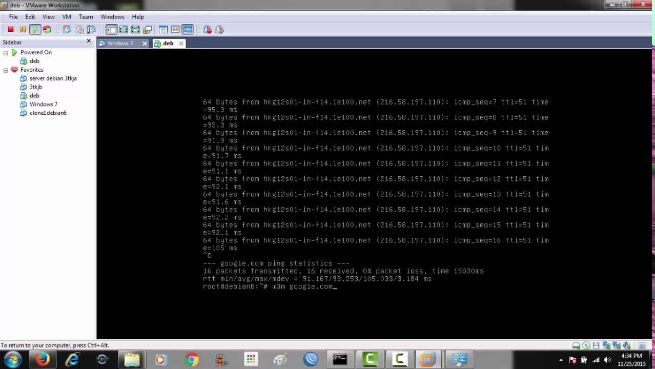 tutorial cara konfigurasi ip debian 8 jessie sebagai router gateway ...