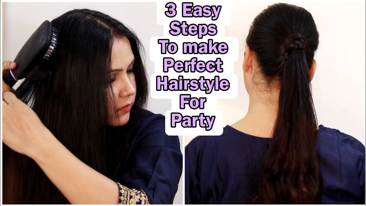 3 Easy Steps To Make Perfect Hairstyle For Party| Bblunt Hot Shot Range ...
