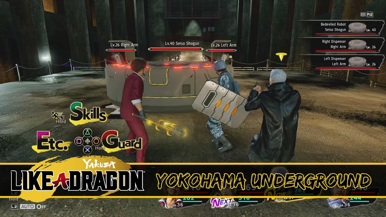 Yakuza: Like a Dragon - Yokohama Underground Dungeon Walkthrough - YouTube