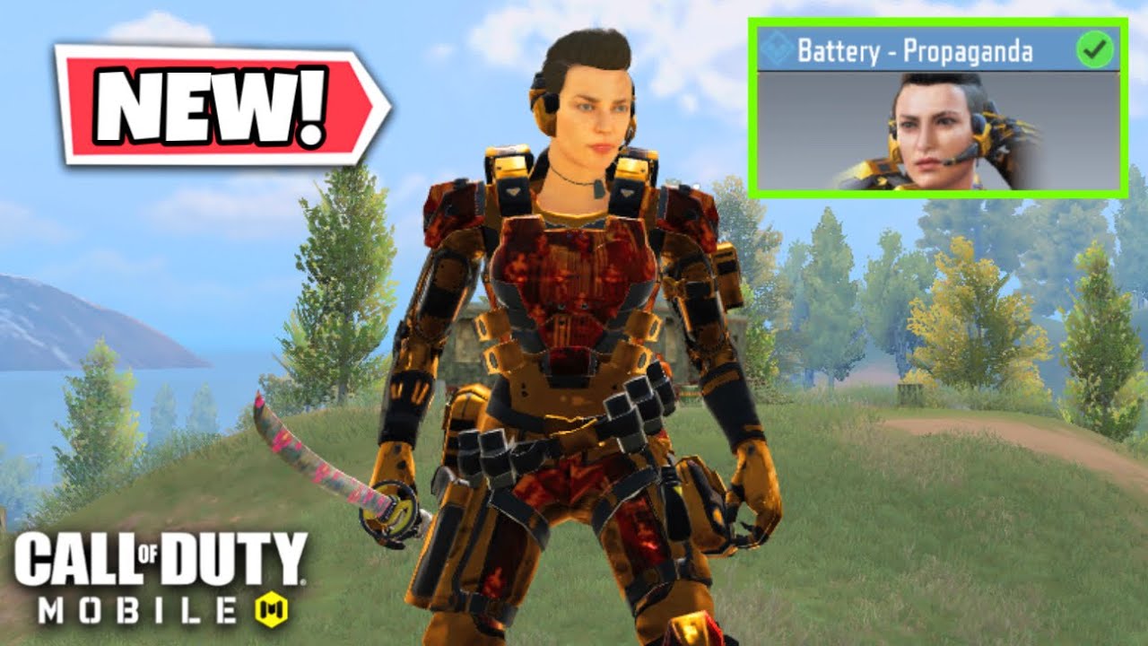 *NEW* Battery - Propaganda 😍😍😍 | CALL OF DUTY MOBILE BATTLE ROYALE ...