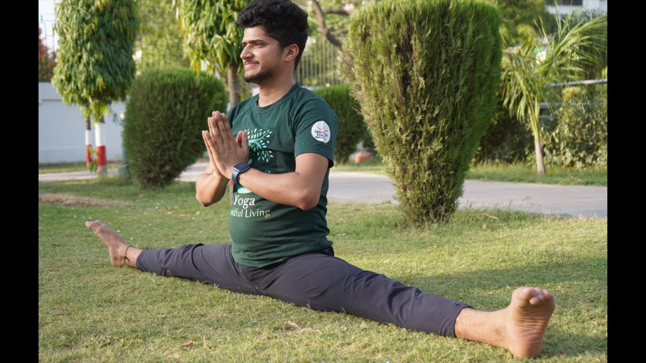 How to do middle split with easy technique- Without pain - YouTube