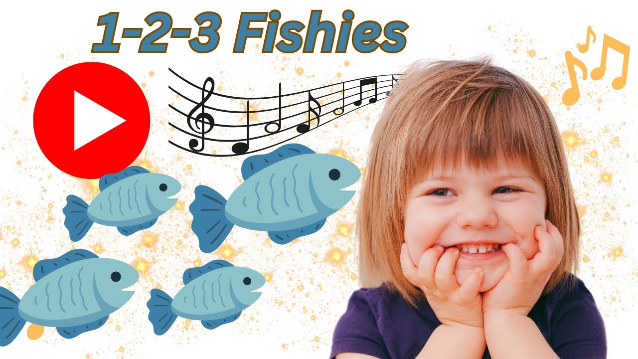 Nursery Rhyme. Three Fishies, Phonics. Sing Along! - YouTube