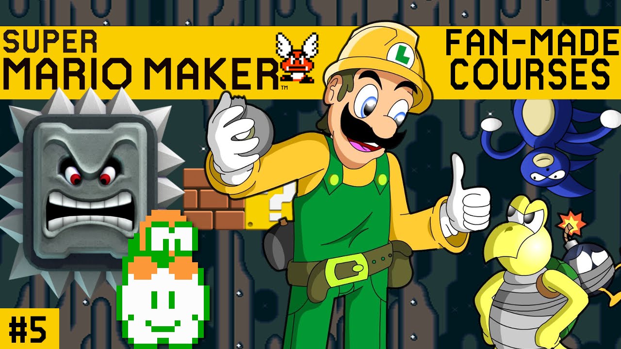 GOTTA GO SLOW? - SUPER MARIO MAKER FAN-MADE COURSES #5 - YouTube