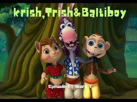 Krish, Trish, and Baltiboy 🐱🐵🐴 | Popular Hindi Cartoon for Kids | Ep 1 ...