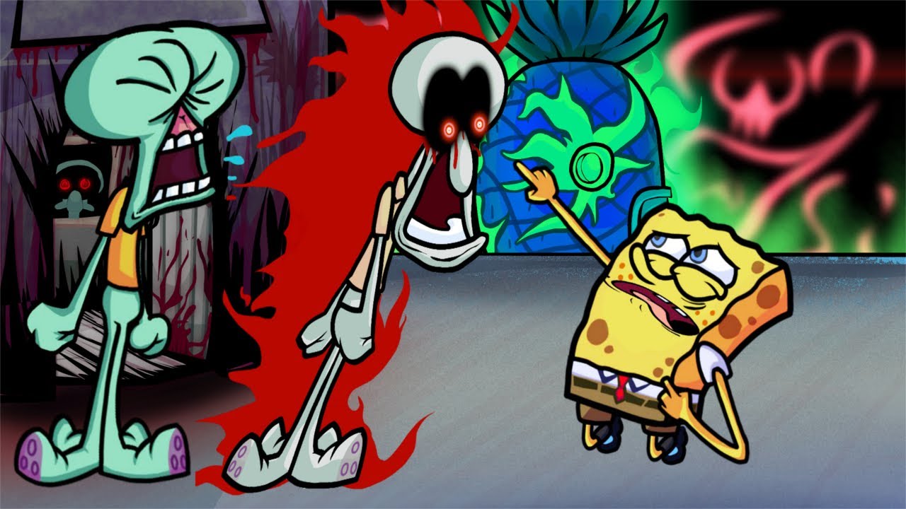 FNF The Squidward over Tricky Mod V2.0 [NEW UPDATE!!] - YouTube