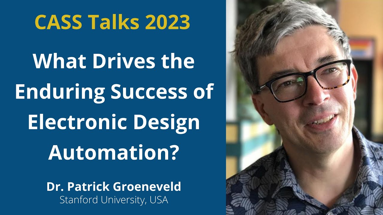 CASS Talks 2023 - Patrick Groeneveld, Stanford University, USA - August ...