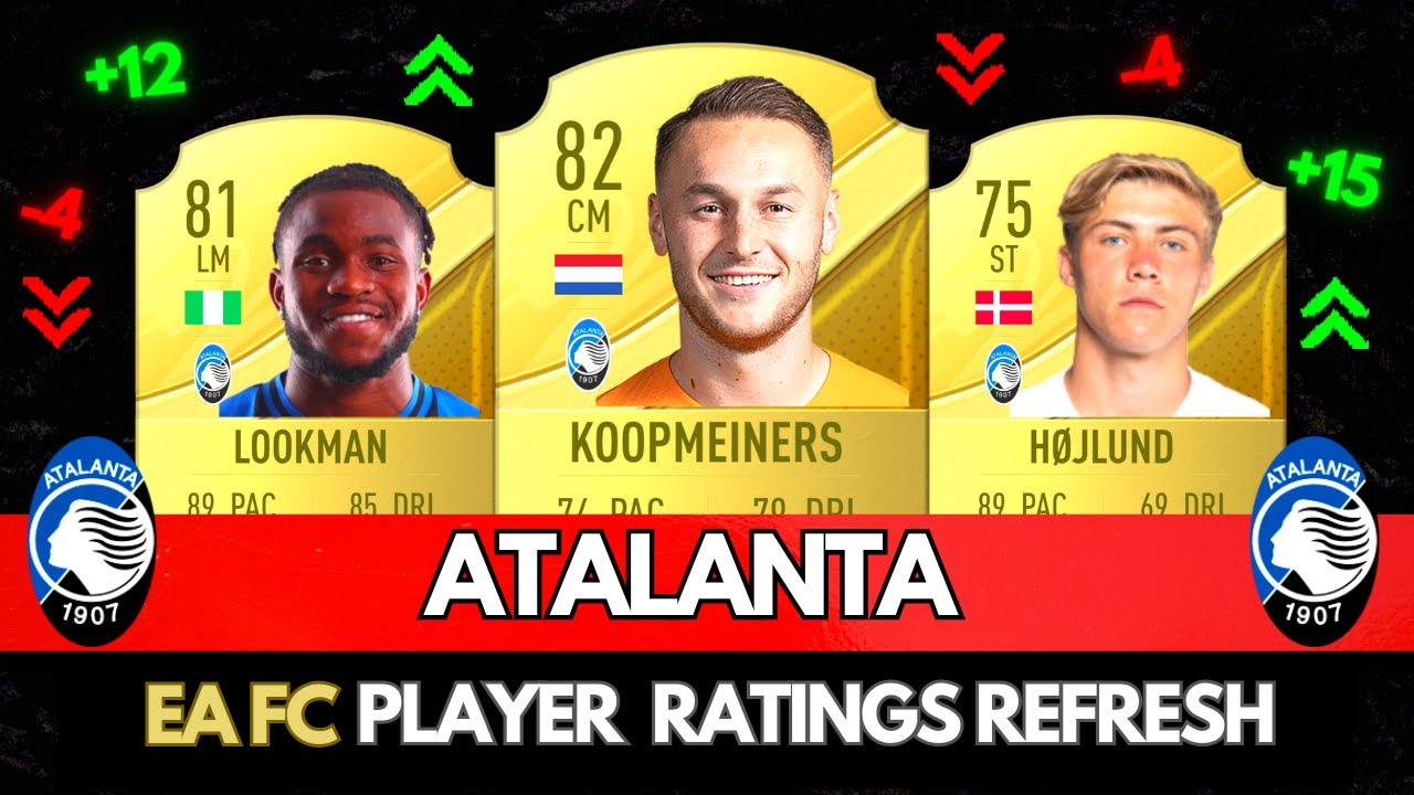 EA FC 24 | BIGGEST ATALANTA RATING UPGRADES (FIFA 24)! 😱 🔥 ft ...