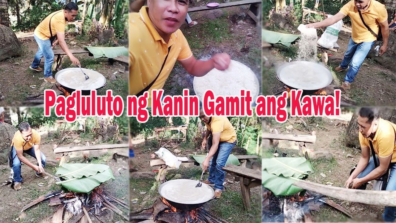 How to Cook Rice For Big Events Using Traditional Way of Cooking? - YouTube