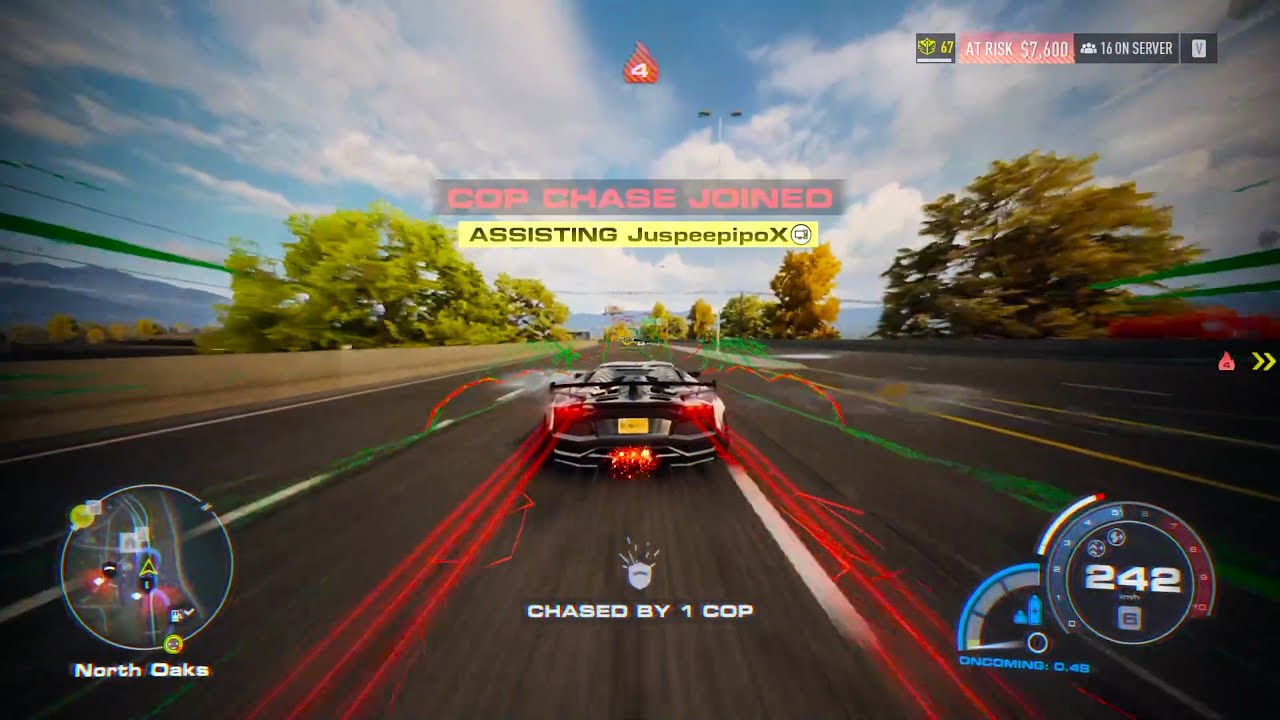 Police CHASE And RACE S+ Class - NFS Unbound - YouTube