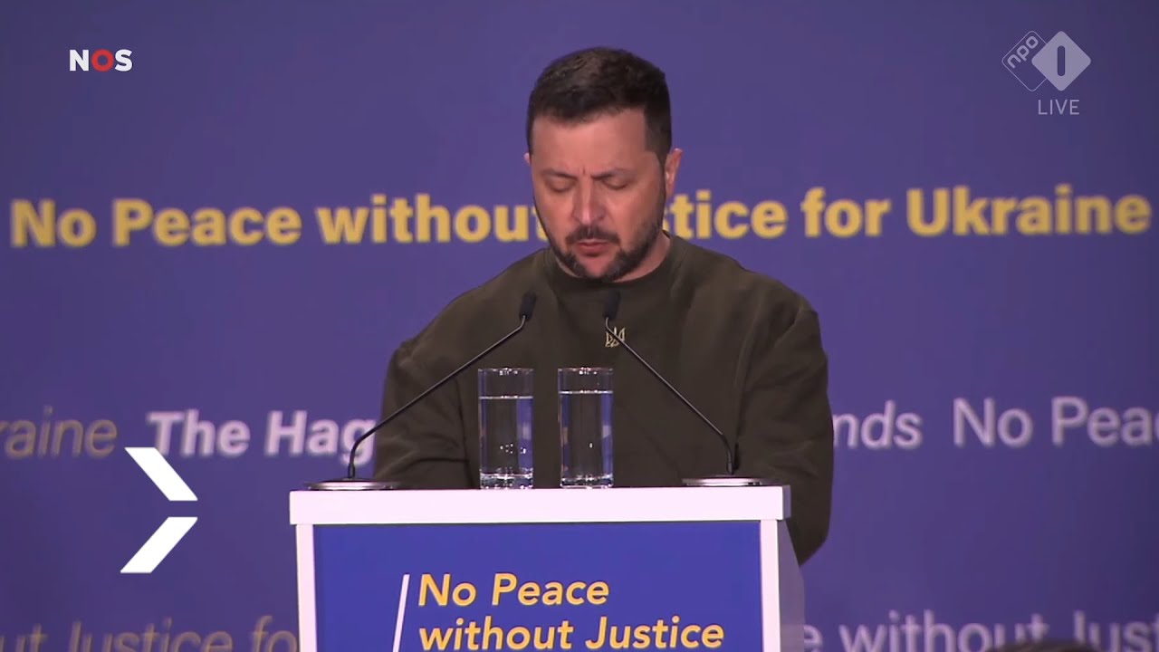 NOS Journaal - Toespraak President Zelensky in Den Haag (04-05-2023 ...