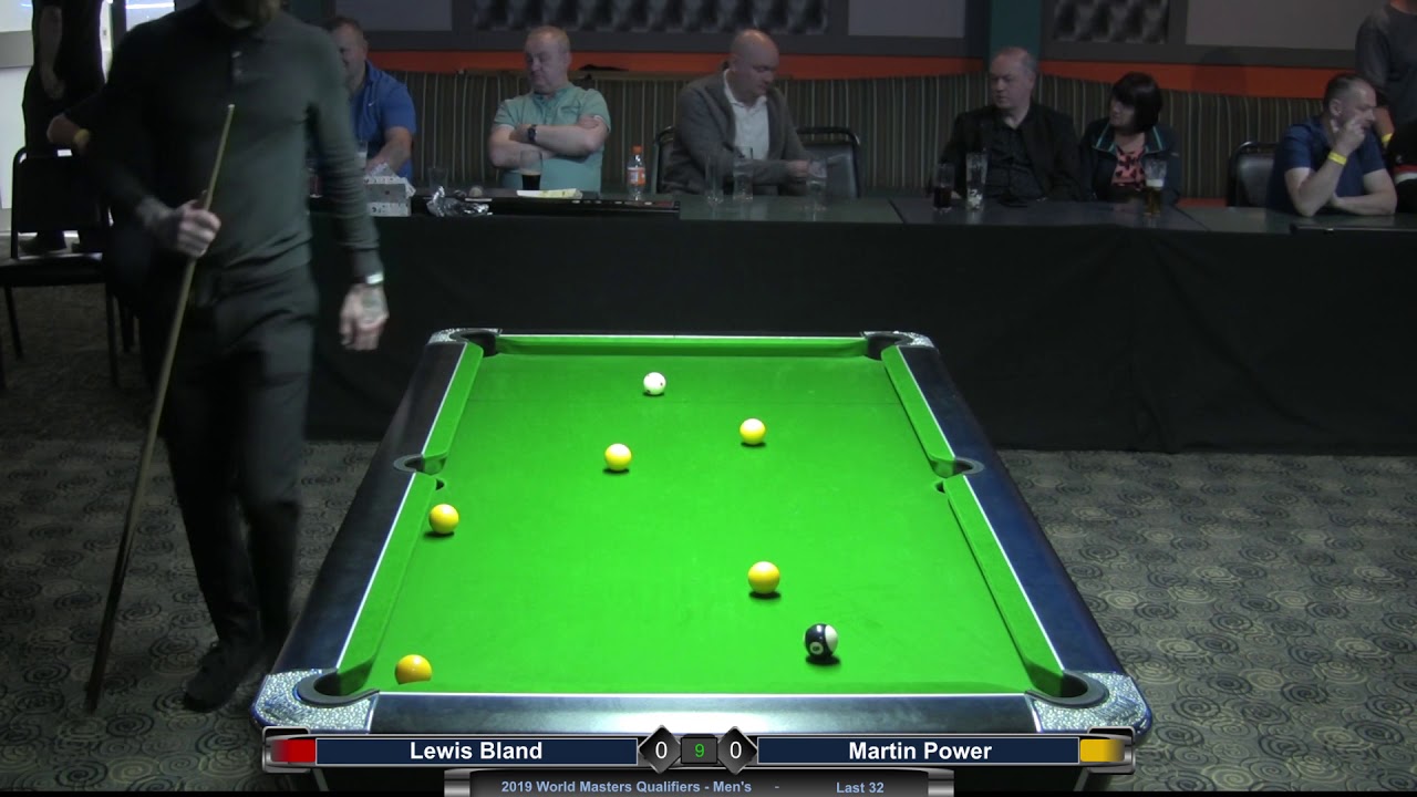2019 Mens World Masters Qualifiers - Lewis Bland v Martin Power - YouTube