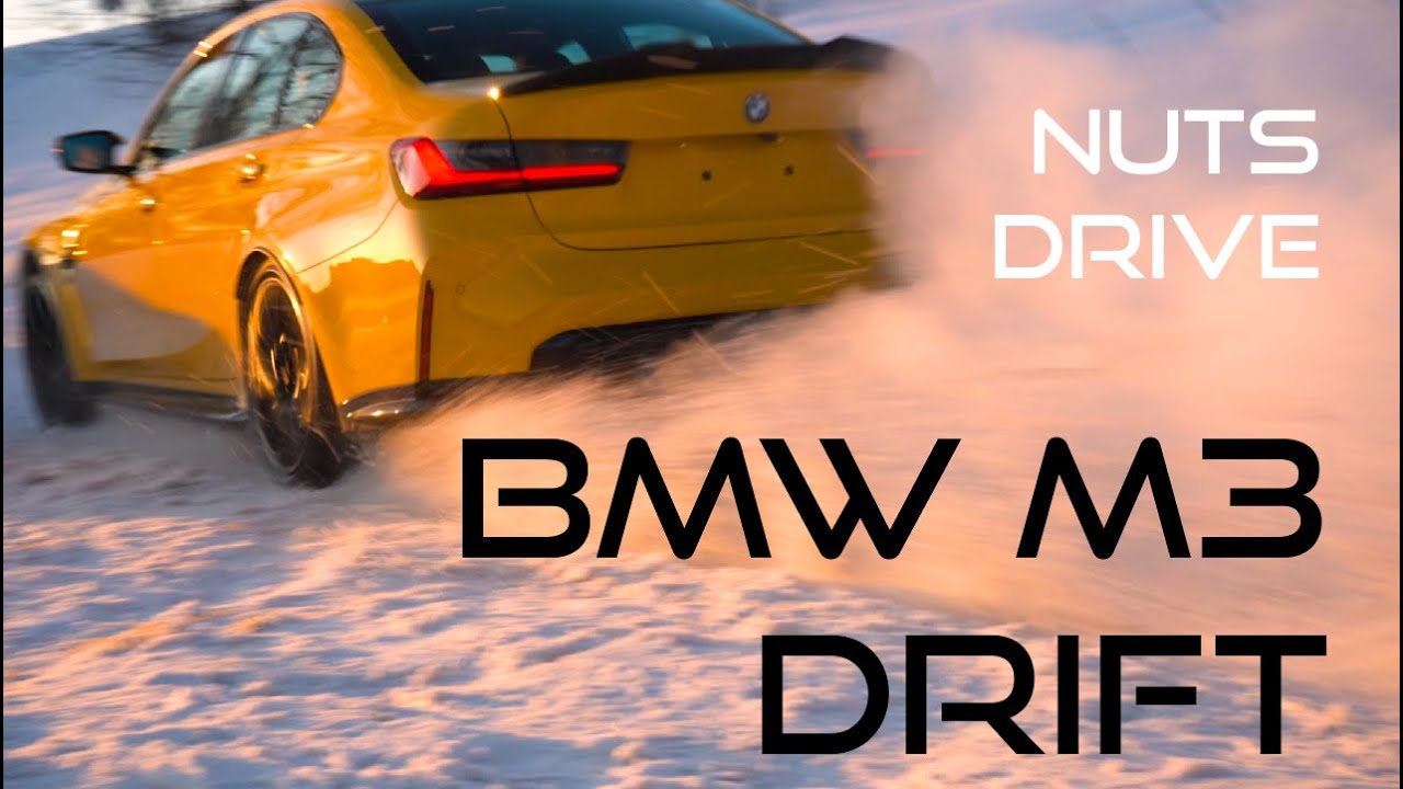 BMW M3 G80 2022 Speed Yellow Drift - YouTube