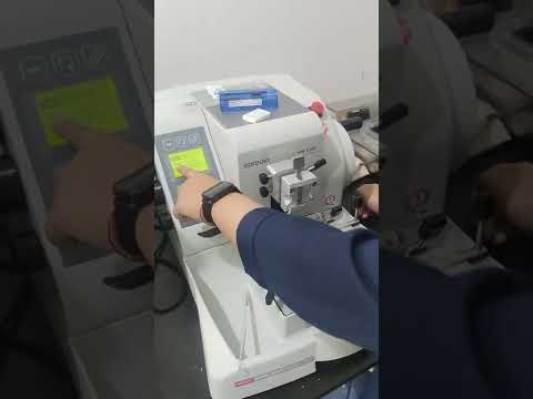 Tutorial cara penggunaan alat Mikrotom HM355S - YouTube