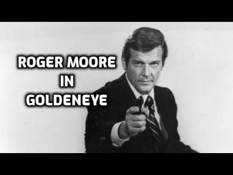 Roger Moore - James Bond 007 - In Goldeneye Gunbarrel - YouTube