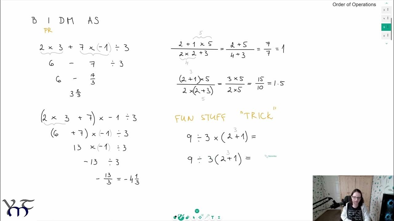 Orders of operations (BIDMAS): "the trick question" explained - GCSE ...