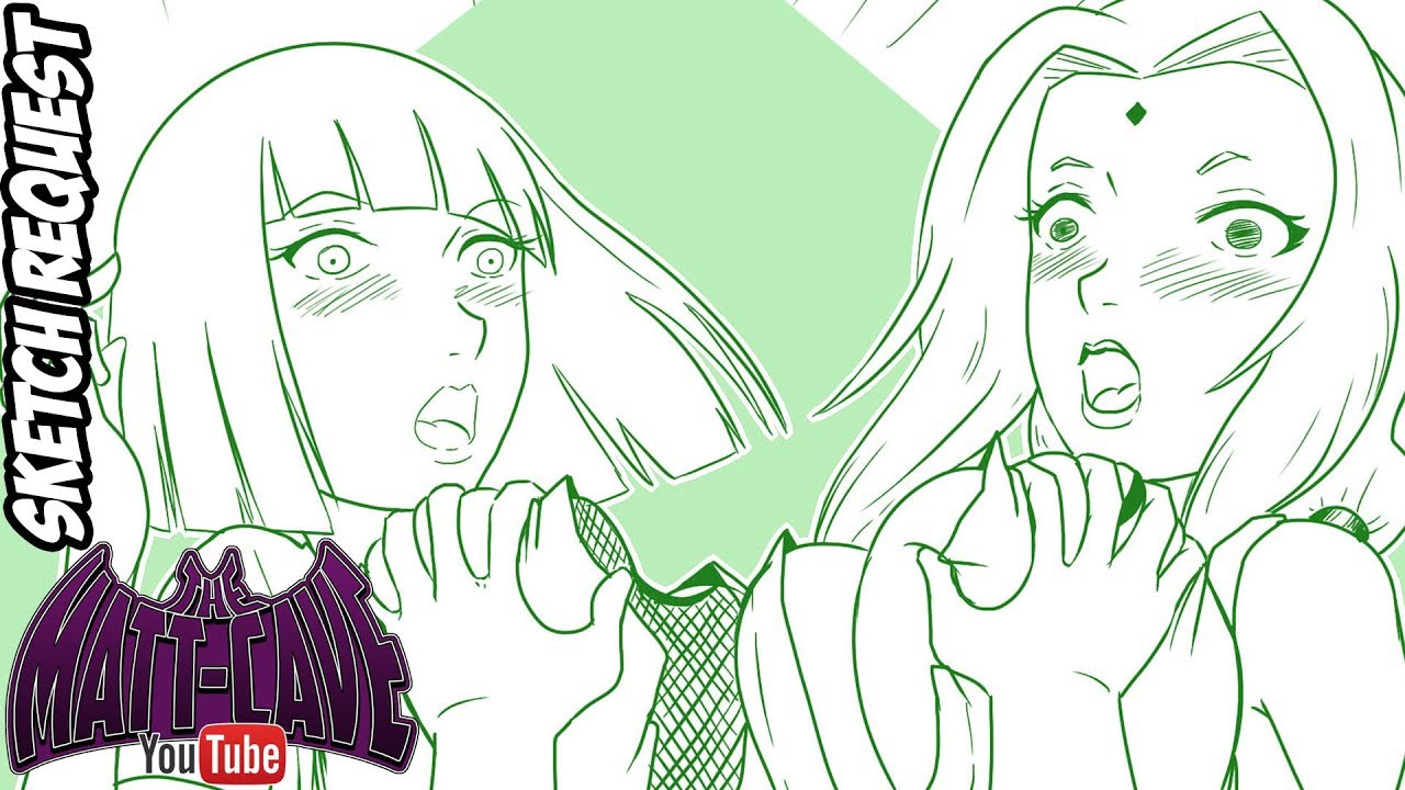 Sketch Request Samui And Tsunade Tested By Issei Youtube