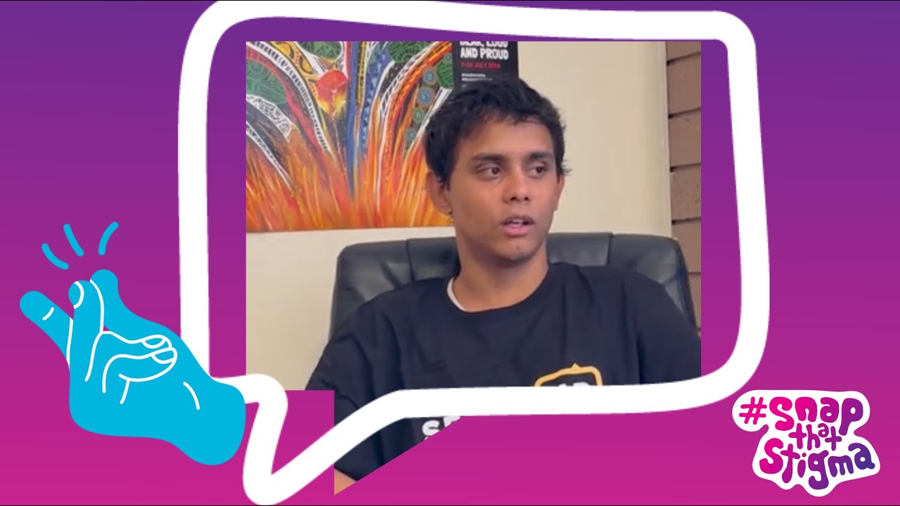 Timothy from the NT talks stigma in schools - YouTube