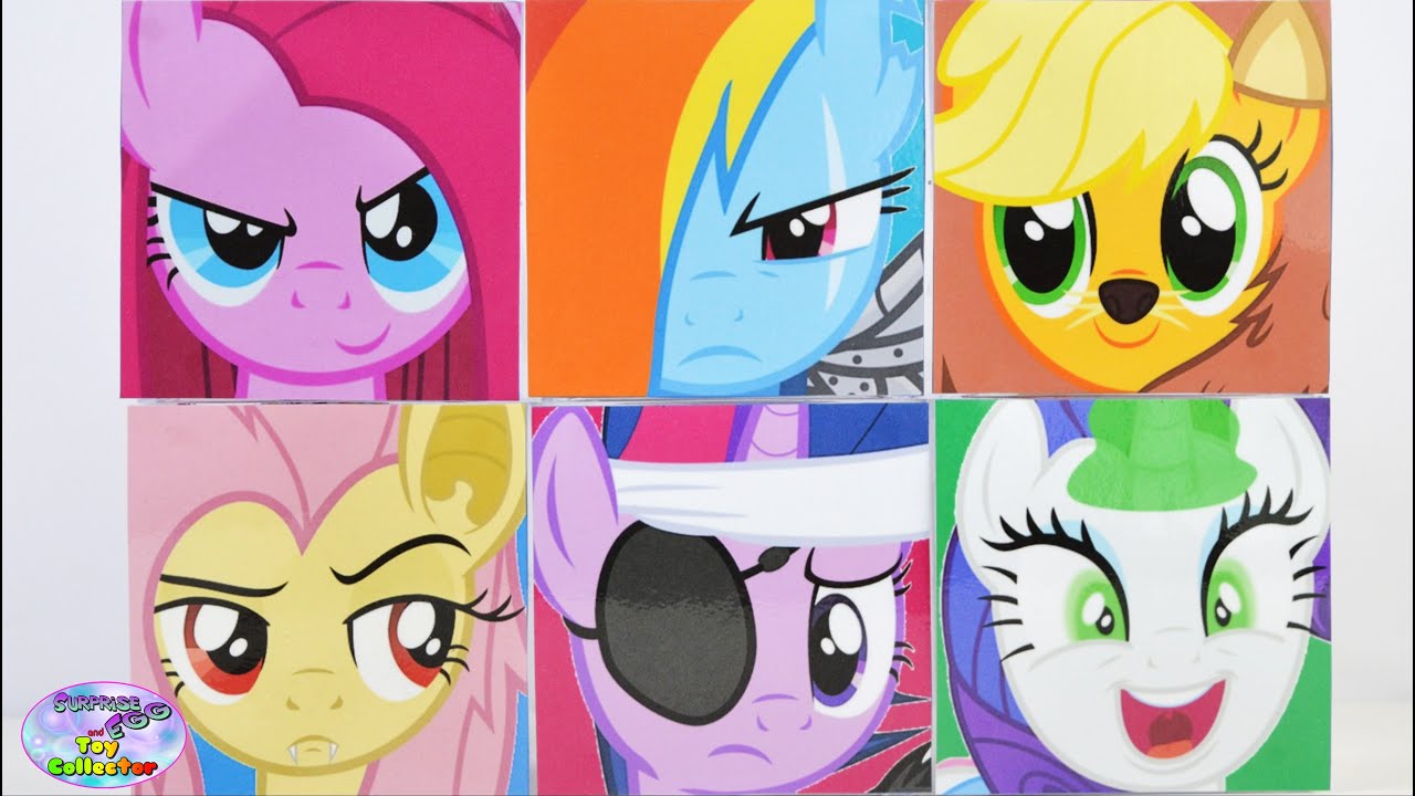 My Little Pony Surprise Cubeez Cubes MLP Mane 6 Show Episode Surprise ...