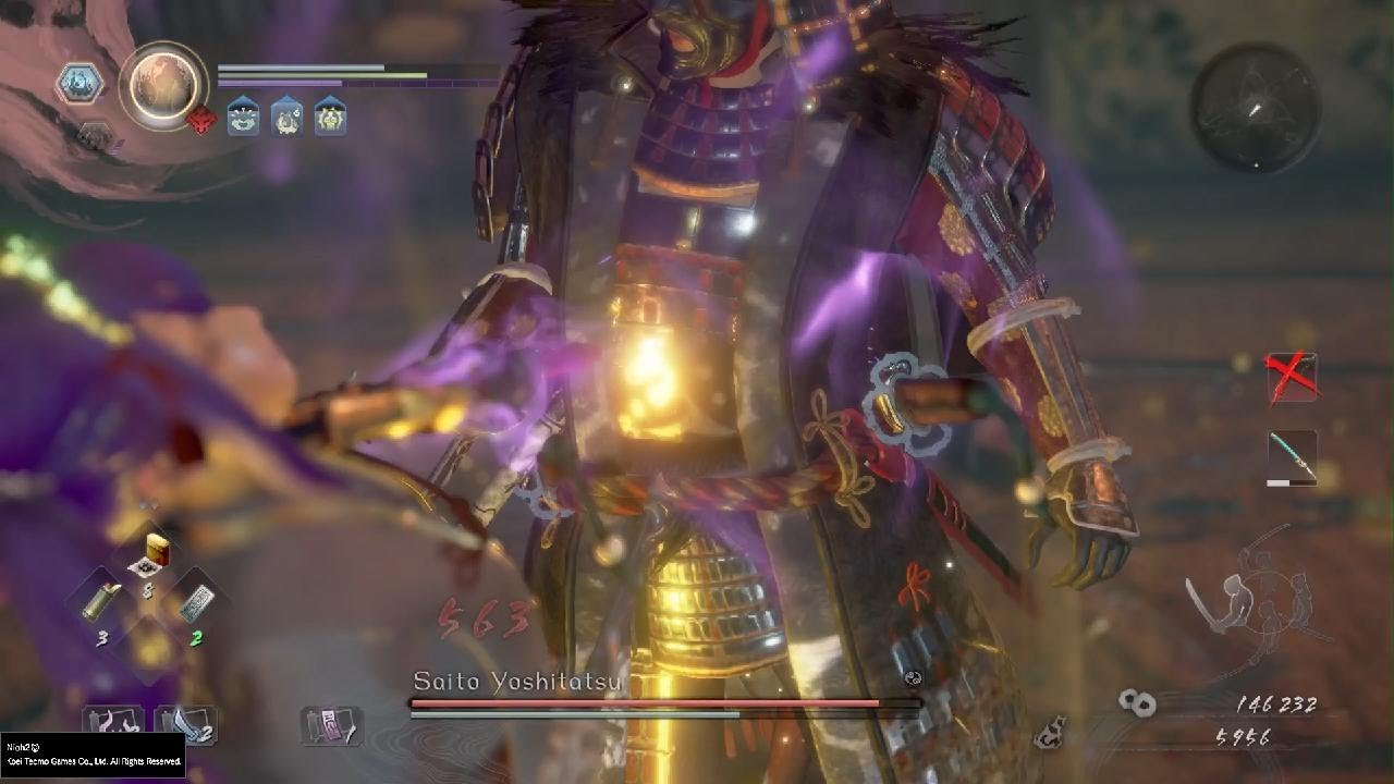 Nioh 2 Noob Vs Saito yoshi - YouTube
