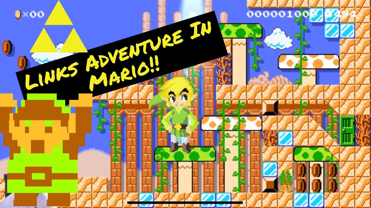 Link Themed Mario Maker Design Ideas - YouTube
