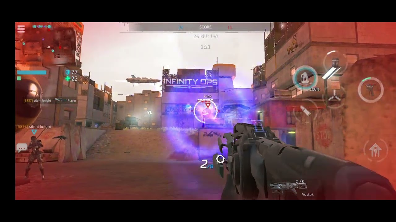 Infinity Ops Gameplay / Gun battle/ Sci -fi gun battle / mobile game ...