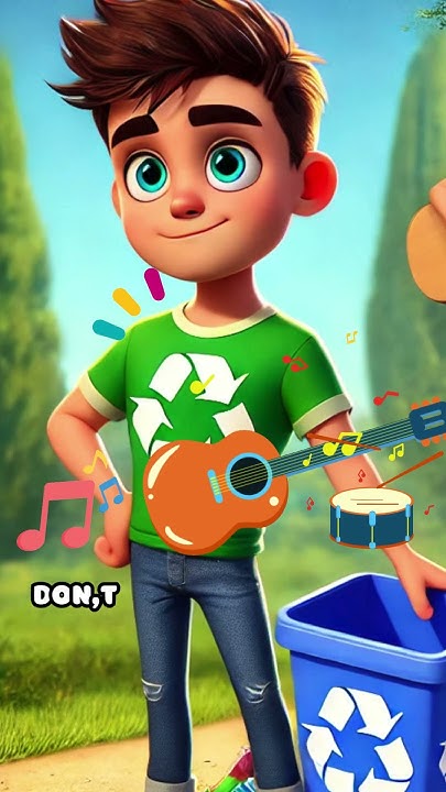 Catchy Reduce, Reuse, Recycle Song for Kids | Fun & Educational | Earth ...