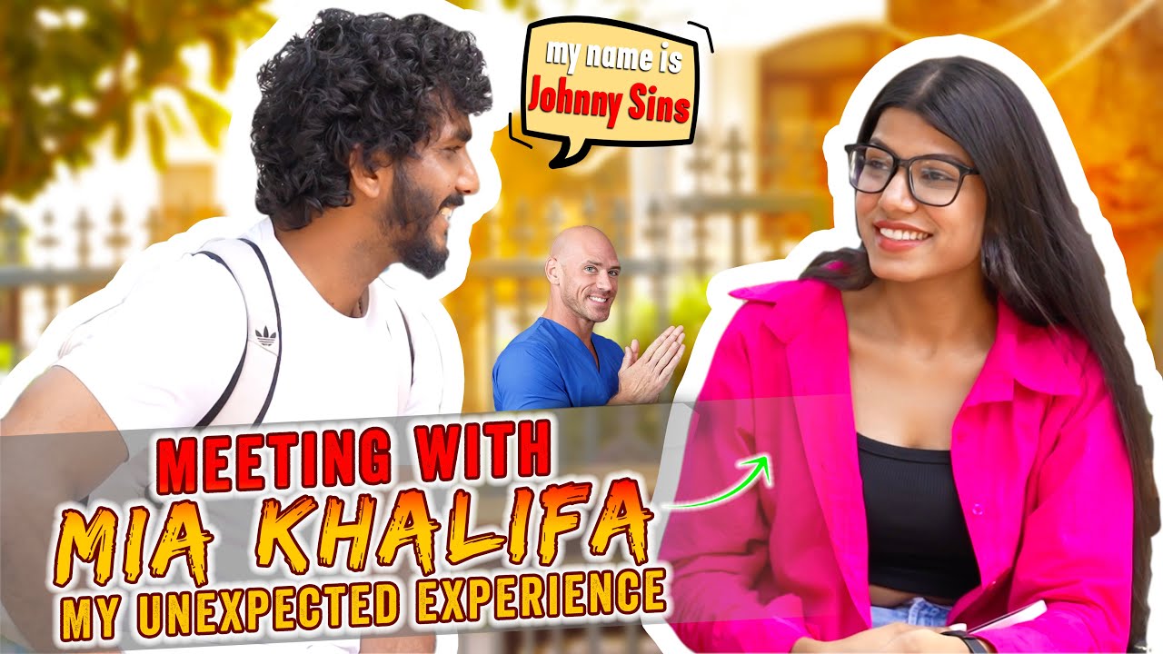 My Experience with Mia Khalifa Face to Face🙈😜 | Ft.AJ - YouTube