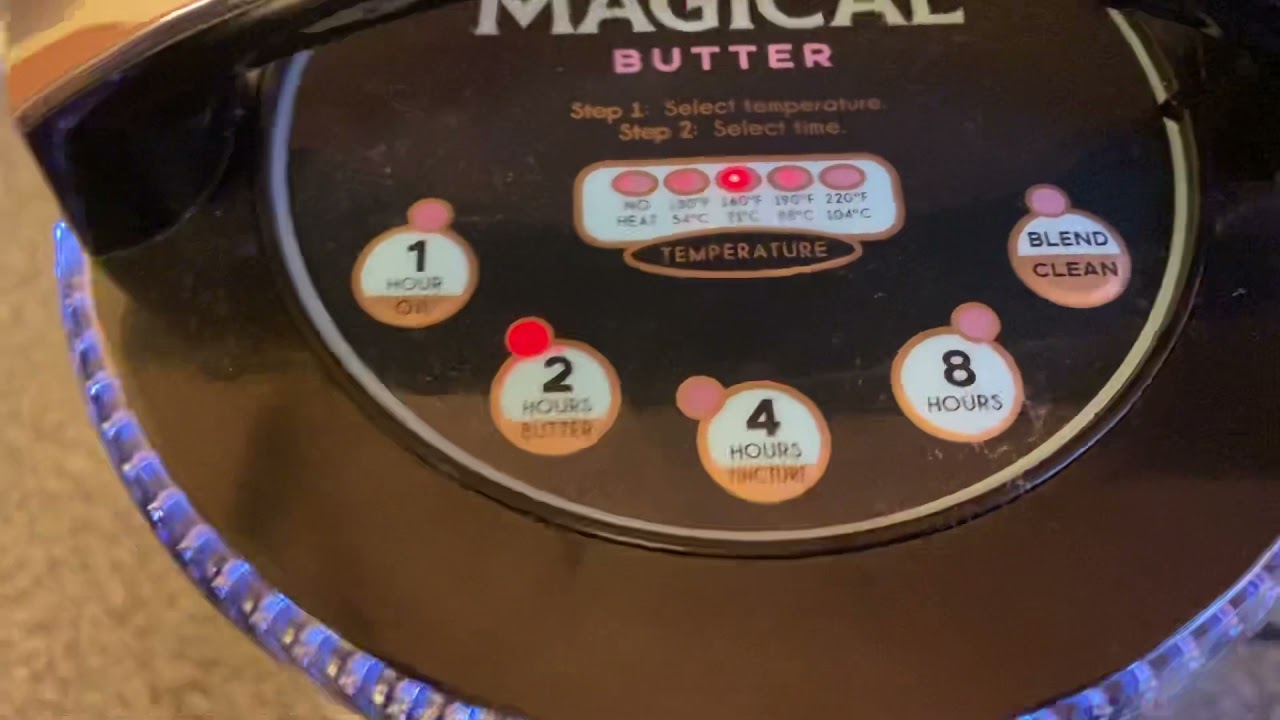 Magic butter machine 1000ml of magic. - YouTube
