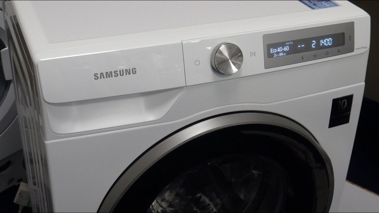 Samsung WW90T634DLH 1400 Spin 9Kg Washing Machine - YouTube