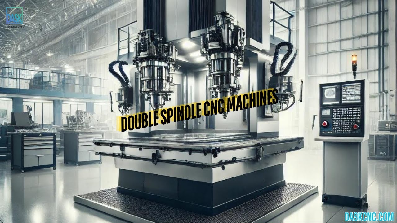 Double Spindle CNC Lathe | DKCK-ST80 Double Spindle CNC Lathe - YouTube