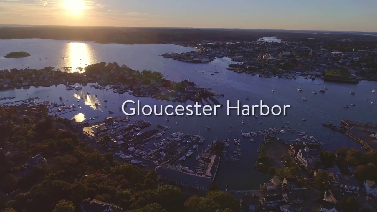 Gloucester Harbor- A Bird's Eye View - YouTube