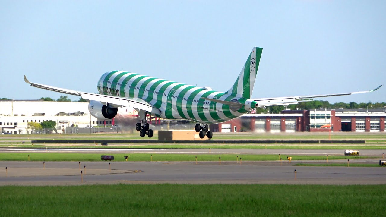 Condor A330NEO New Livery at MSP Int'l Airport | 05.17.2024 - YouTube