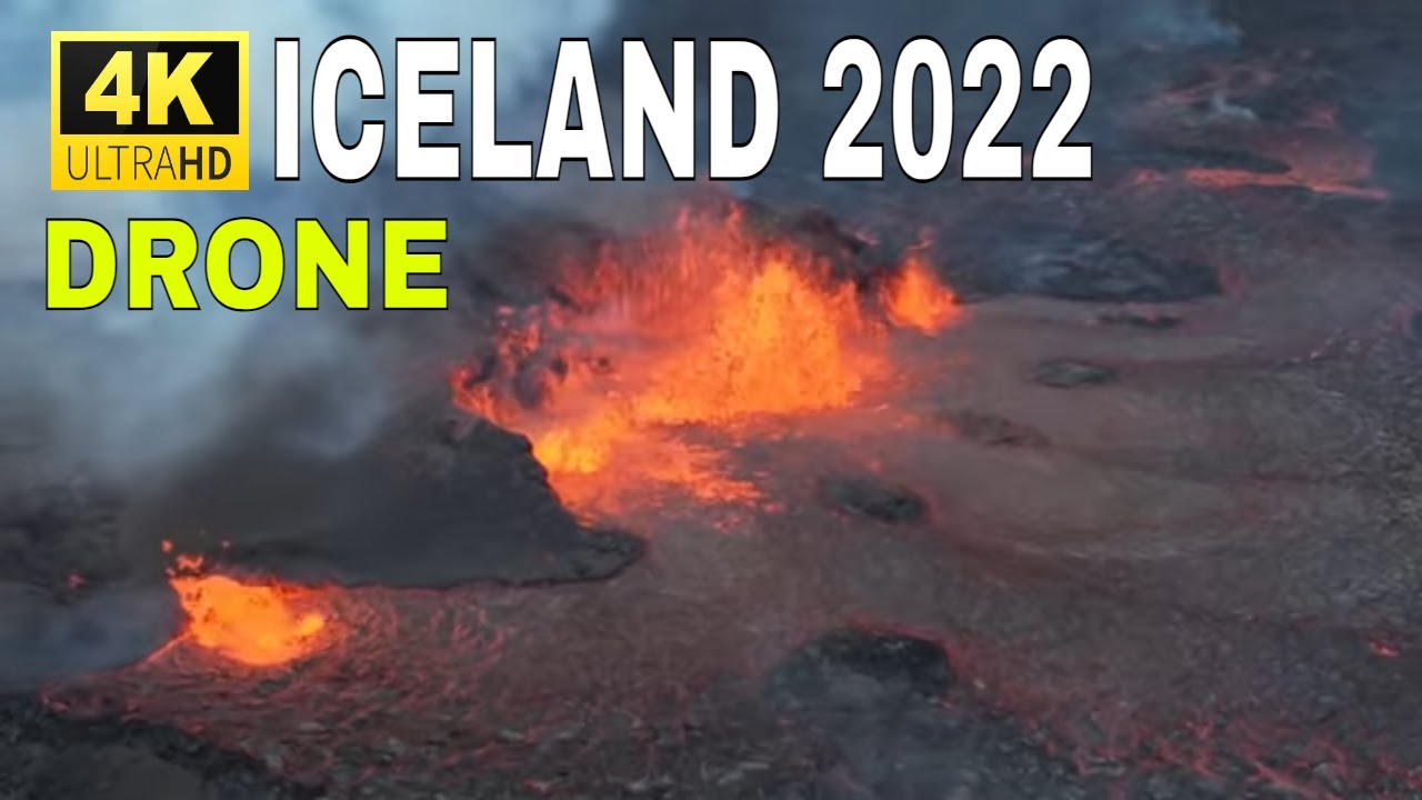Meradalir Volcano: Five eyed lava octopus spotted from drone (4K) 10.08 ...
