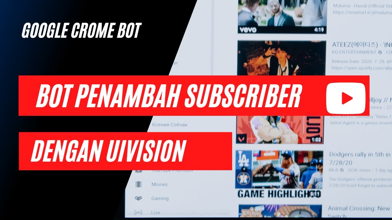 Tutorial BIkin Bot Auto Subscribe Youtube Video Dengan UI VISION | Bot ...