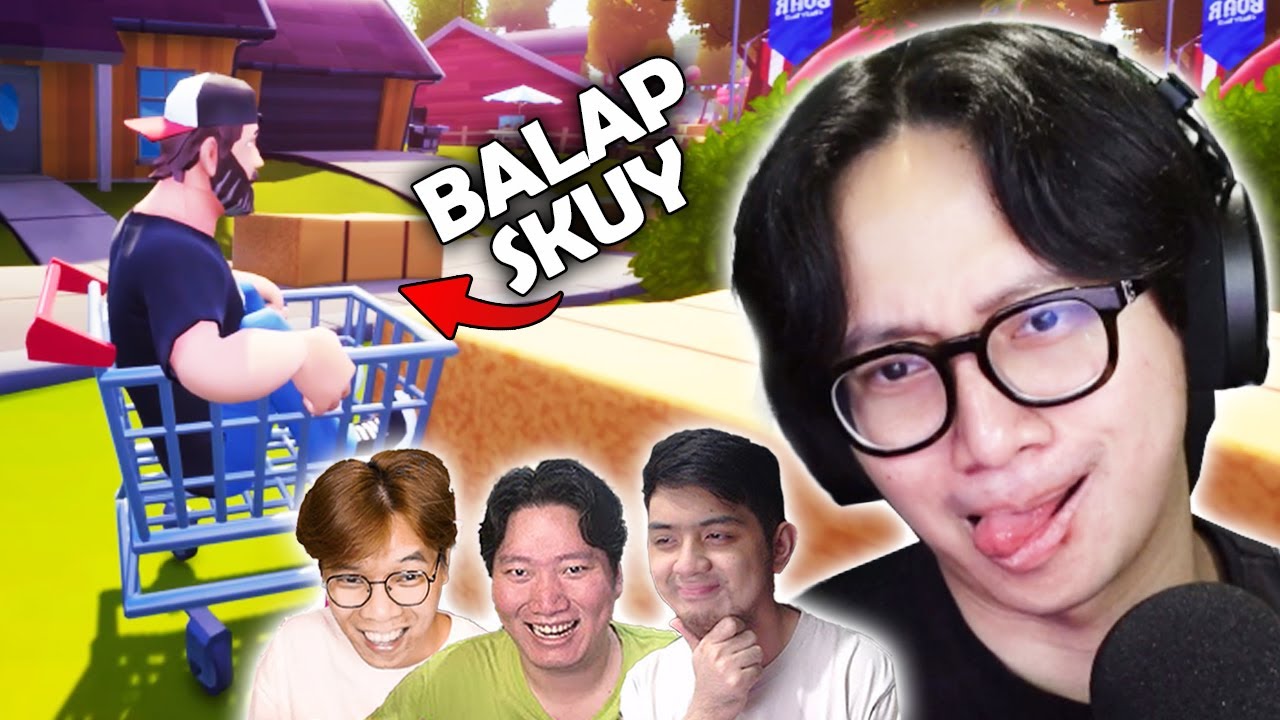 BALAPAN KOCAK, TROLI BELANJA DIPAKE BALAPAN! - Slacker - Caets Of Glory ...