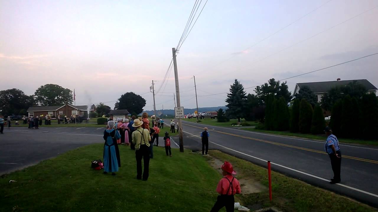 Station 49 parading at the 100th Anniversary Celebration... - YouTube