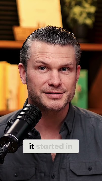 Pete Hegseth is REFORMED! Praise God! - YouTube