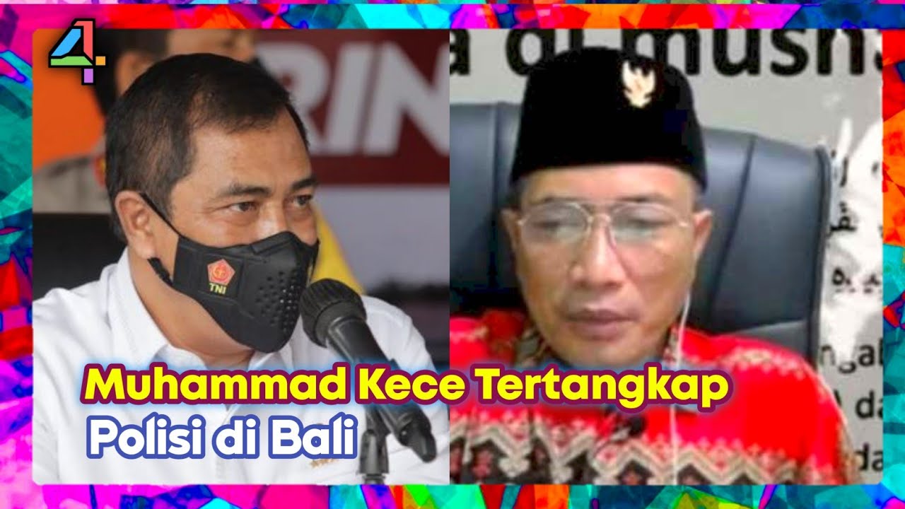 Detik Detik Polisi Menangkap Youtuber Muhammad Kece di Bali - YouTube