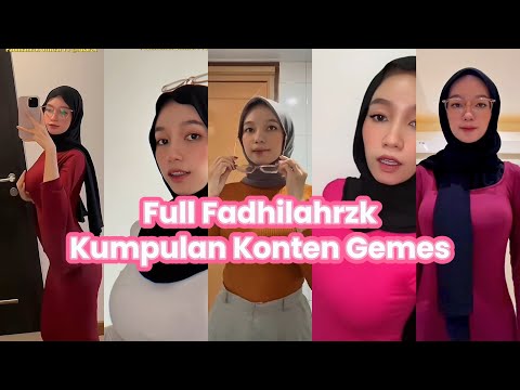 Fadhilahrzk Kumpulan Tiktok Konten Eksklusif VIP Hijab Cantik Kacamata Bulat Besar Hot