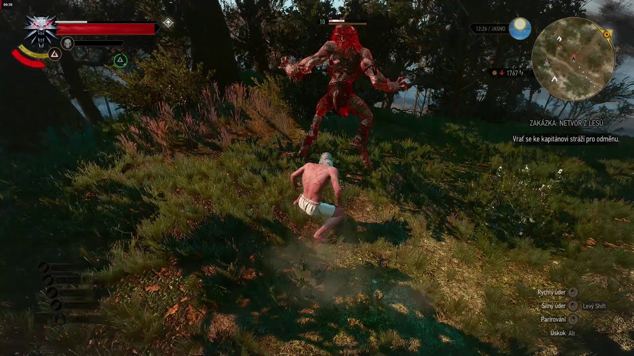 Zaklínač 3 - Vlkodlak | Witcher 3 - Werewolf | 10 vs 10 - YouTube