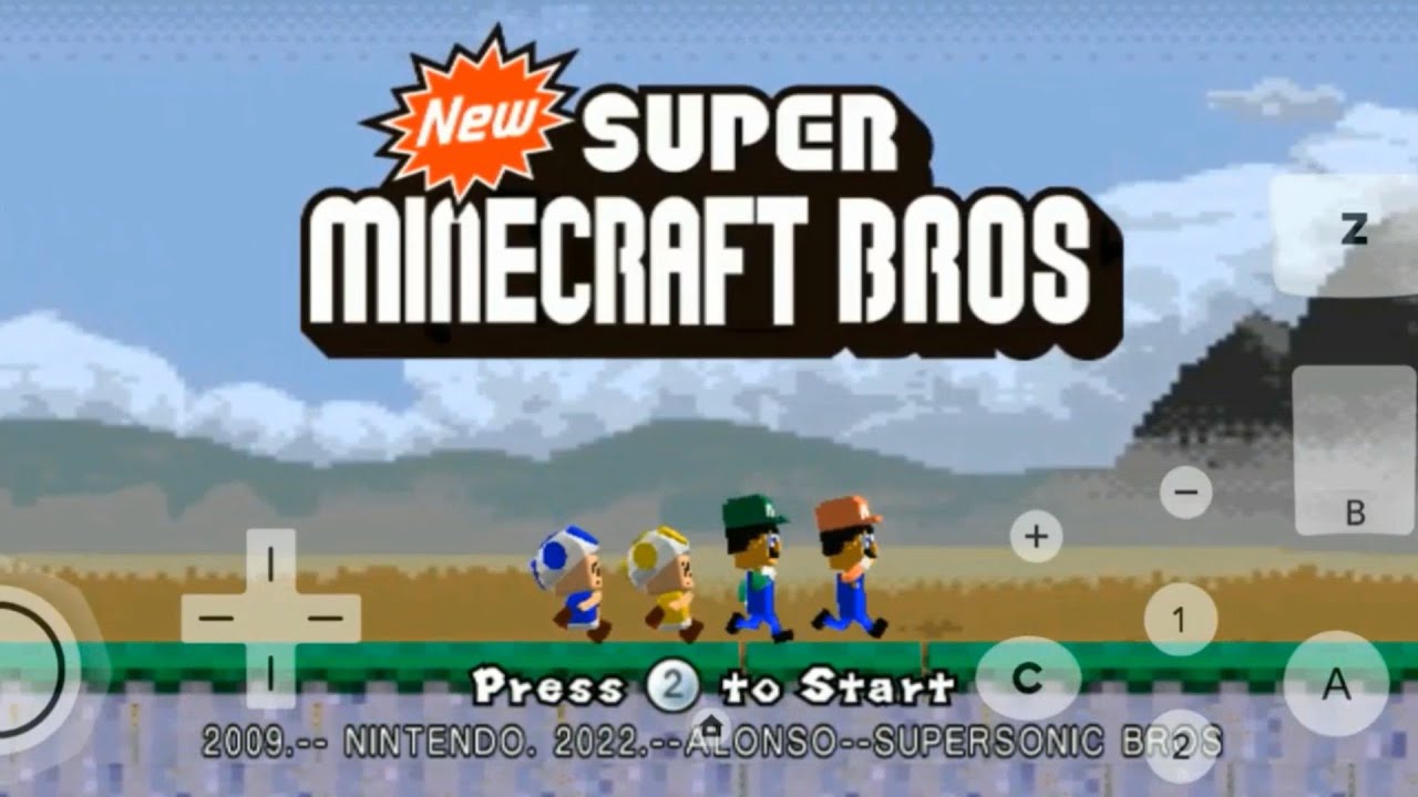 NEW super Minecraft bros (próximamente) - YouTube