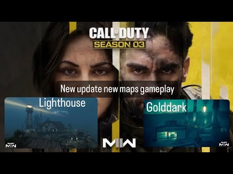 Mw2 SEASON 3 NEW MAPS (Lighthouse, Dark Gold) Gameplay - YouTube