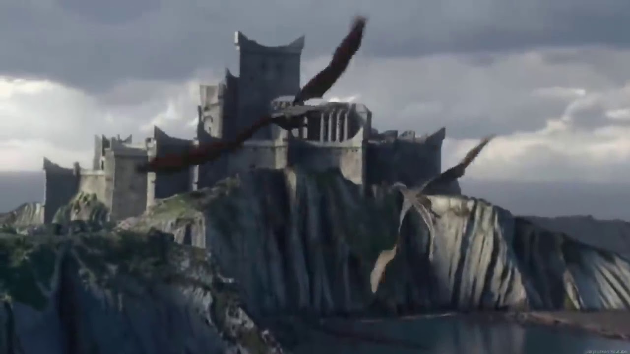 Game Of Thrones 8x04 Euron Ambush Daenerys Rhaegal 'Death Scene' - YouTube