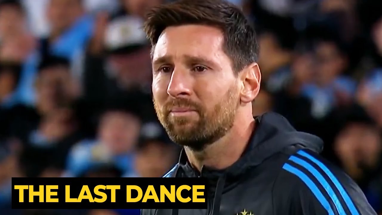Messi broke down in tears as fans gave him standing ovation in final ...