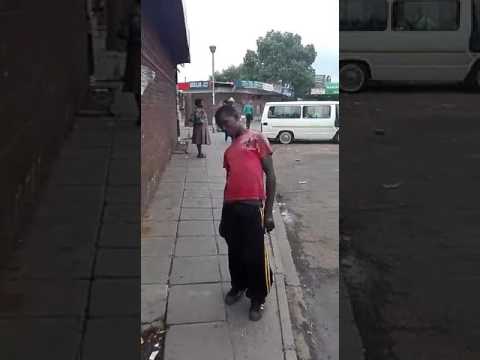 Guy high on nyaope funny - YouTube