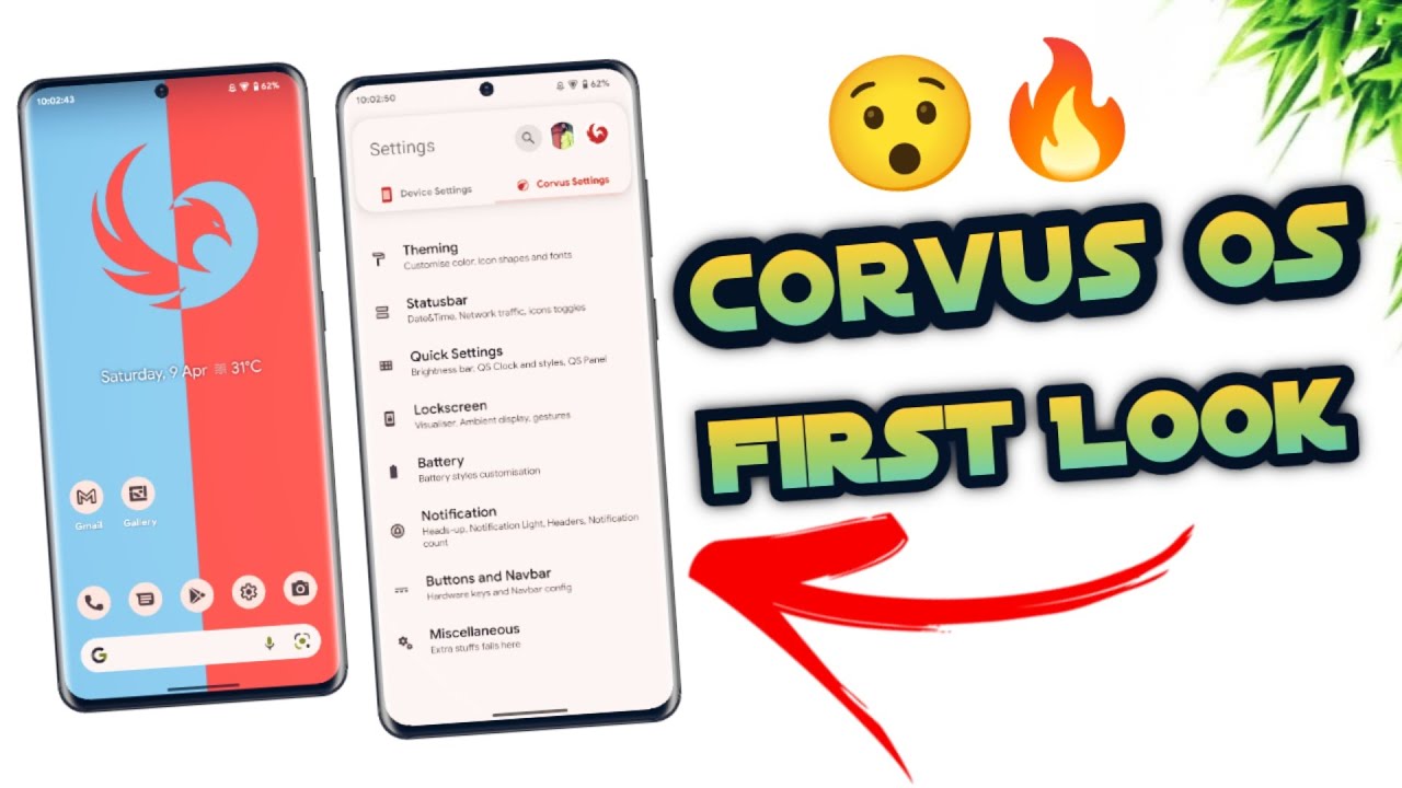 Finally OFFICIAL Corvus OS Revolt - Android 12.1 is here | Hands ON ...
