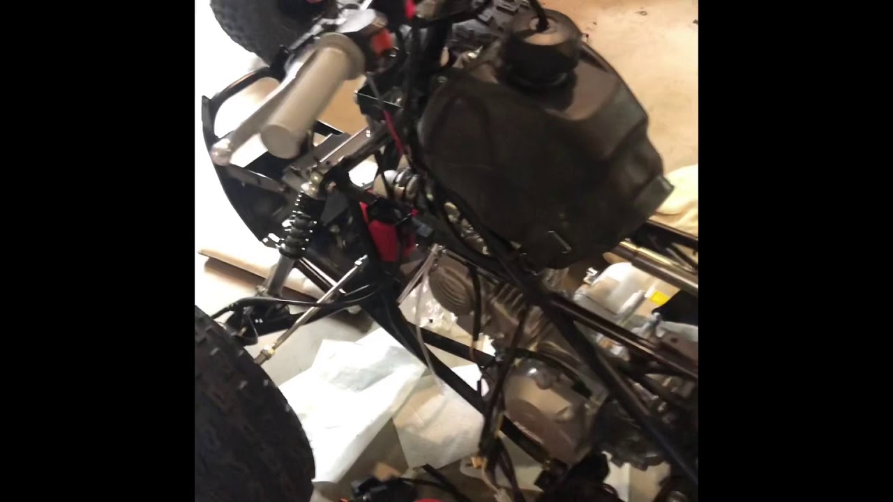Trx90 with Piranha 140 first startup - YouTube