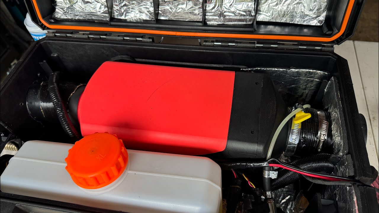 DIY Chinese Diesel Heater in a Rigid Box - Year 3 - YouTube