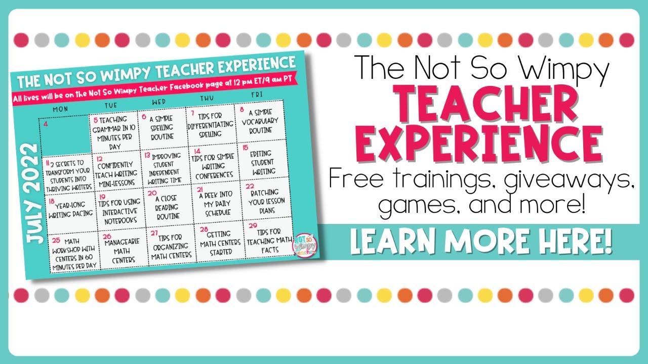 Teaching Grammar in 10 Minutes Per Day (FREE training on Tuesday, July ...