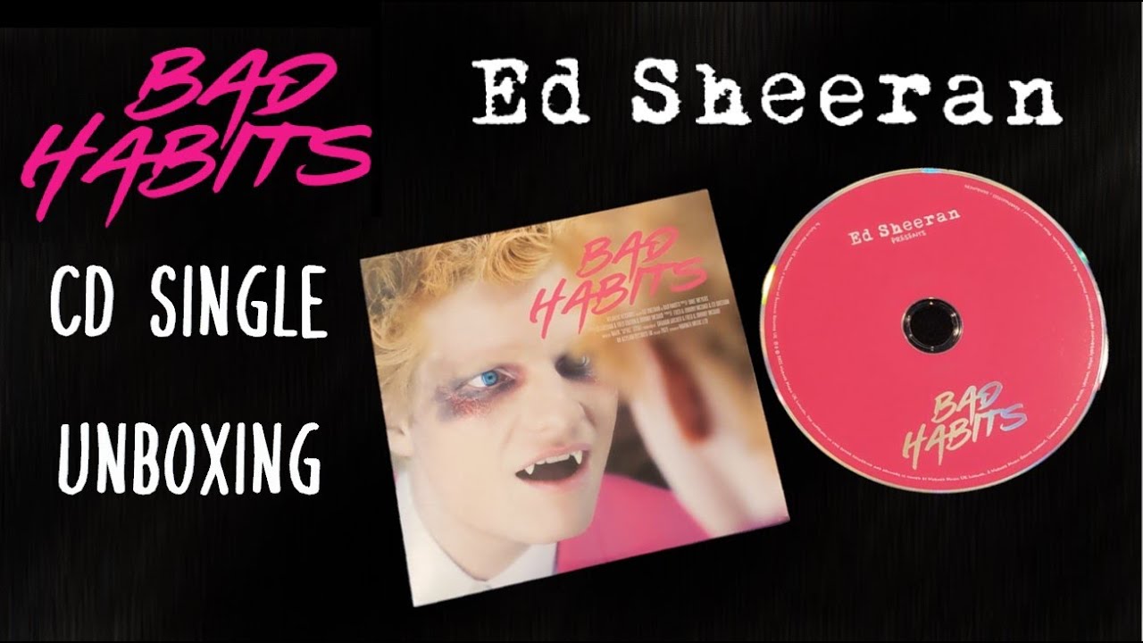Ed Sheeran - Bad Habits CD Single Unboxing - YouTube
